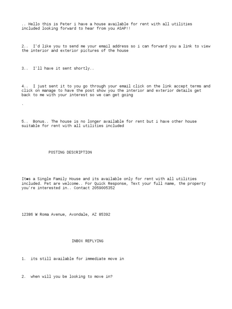 Apartment Format | PDF | Telecommunications | Computing