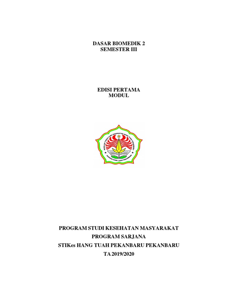 Modul Dasar Biomedik 2 Bu Denai Wahyuni Pdf Pengembangan Diri
