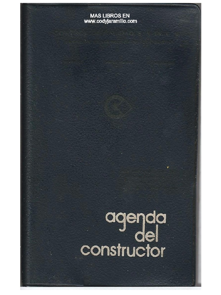 Agenda Del Constructor | PDF
