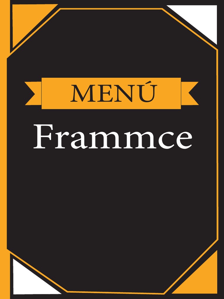 Diseño de Menú Es Un Prototipo | PDF | Comida y bebida | Alimentos
