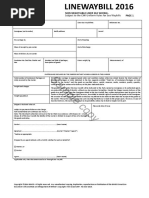 Congenbill 1994 | PDF | Bill Of Lading | Cargo