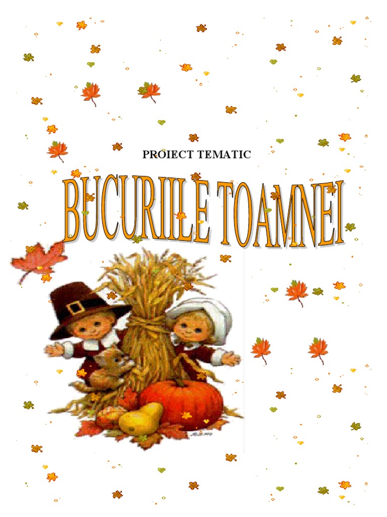 0 Proiect Tematic Bucuriile Toamnei | PDF
