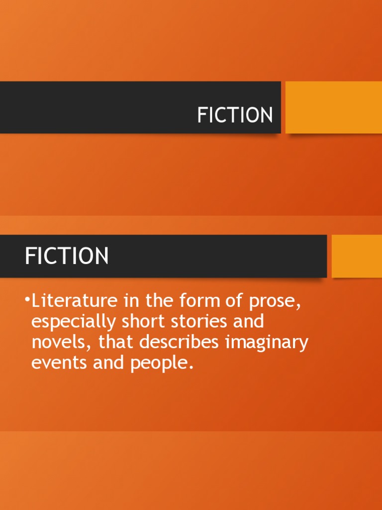 FICTION Powerpoint | PDF