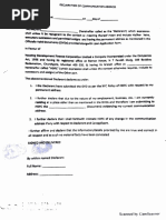 BIR - Transfer Commitment Form | PDF