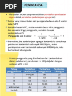 Ekonomi Sem 3 Nota Ringkas Bab 3 | PDF