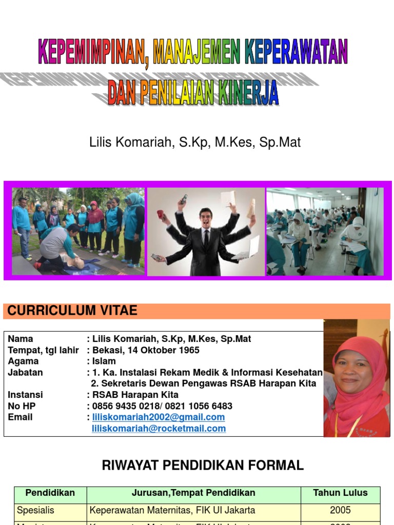 Kepemimpinan Dan Manajemen DLM Kep | PDF