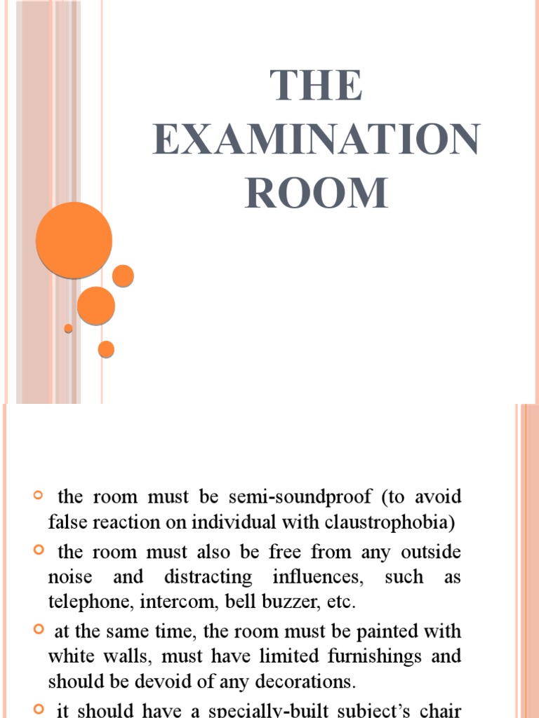 THE Examination Room | PDF | Polygraph | Psychological Concepts