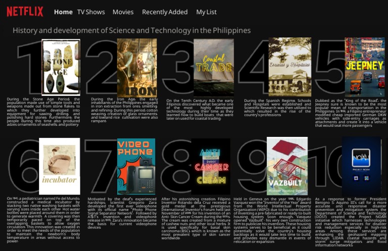 Timeline of The History and Development of Science and Technology | PDF ...