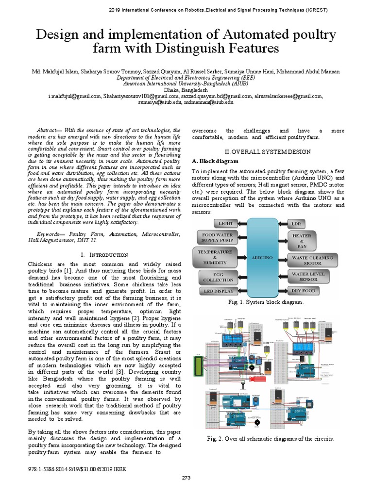 10.design and Implementation of Automated Poultry | PDF | Automation ...