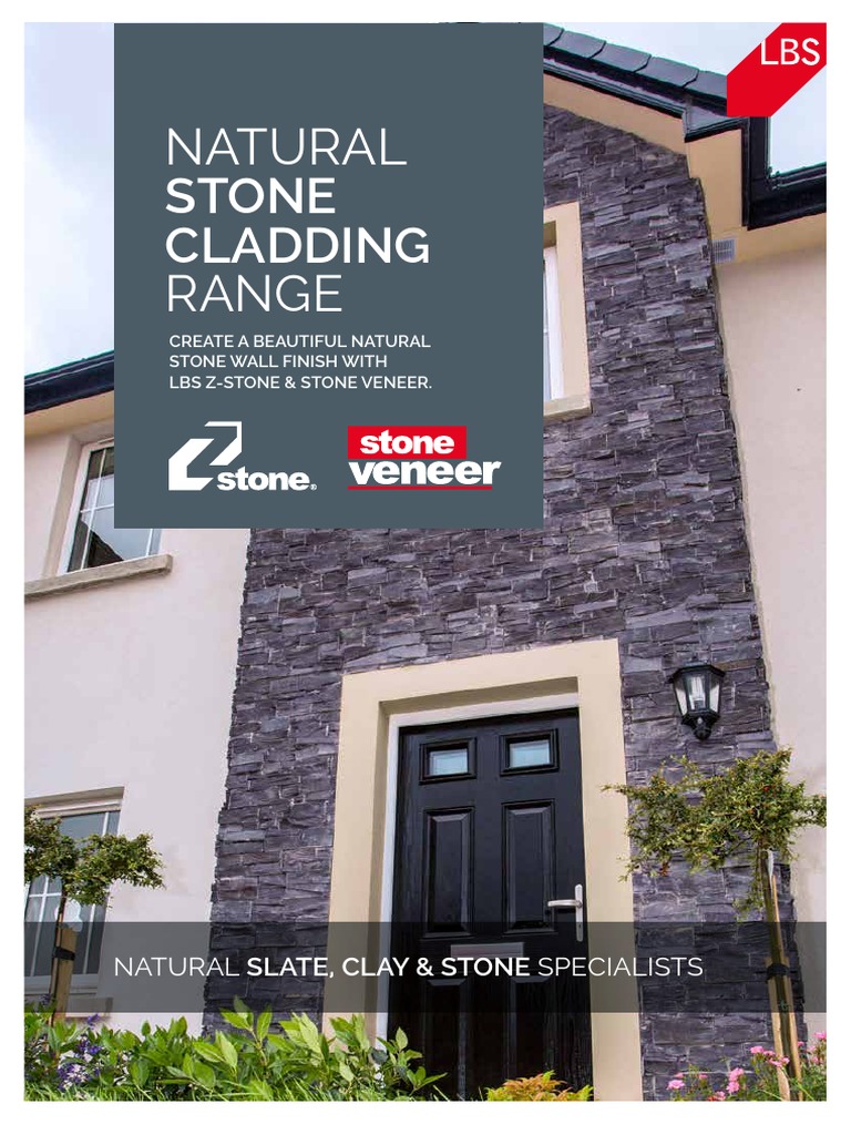 Stone Cladding: Natural Range | PDF | Slate | Adhesive