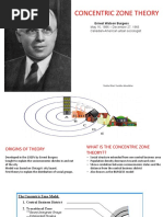 Burgess's Concentric Zone Model Explained | PDF | City | Urbanization