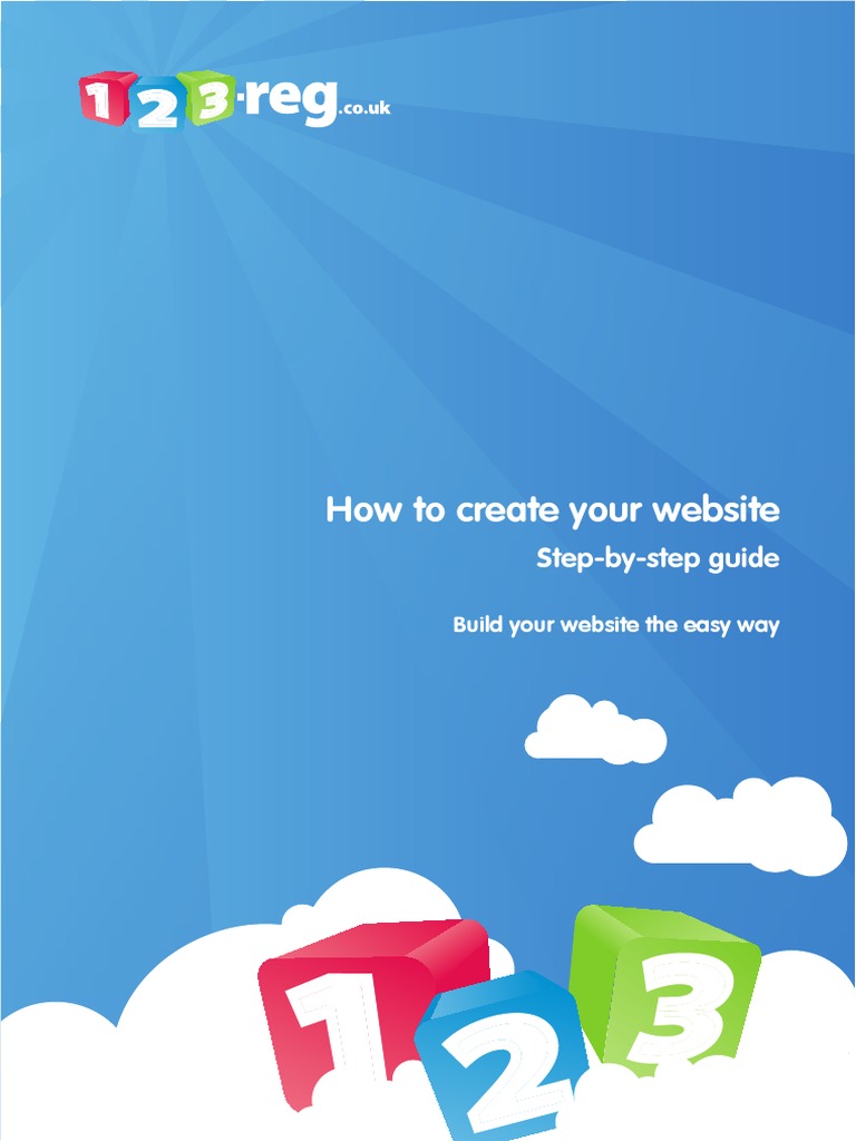 How To Create A Website Guide | PDF | Online Shopping | Websites