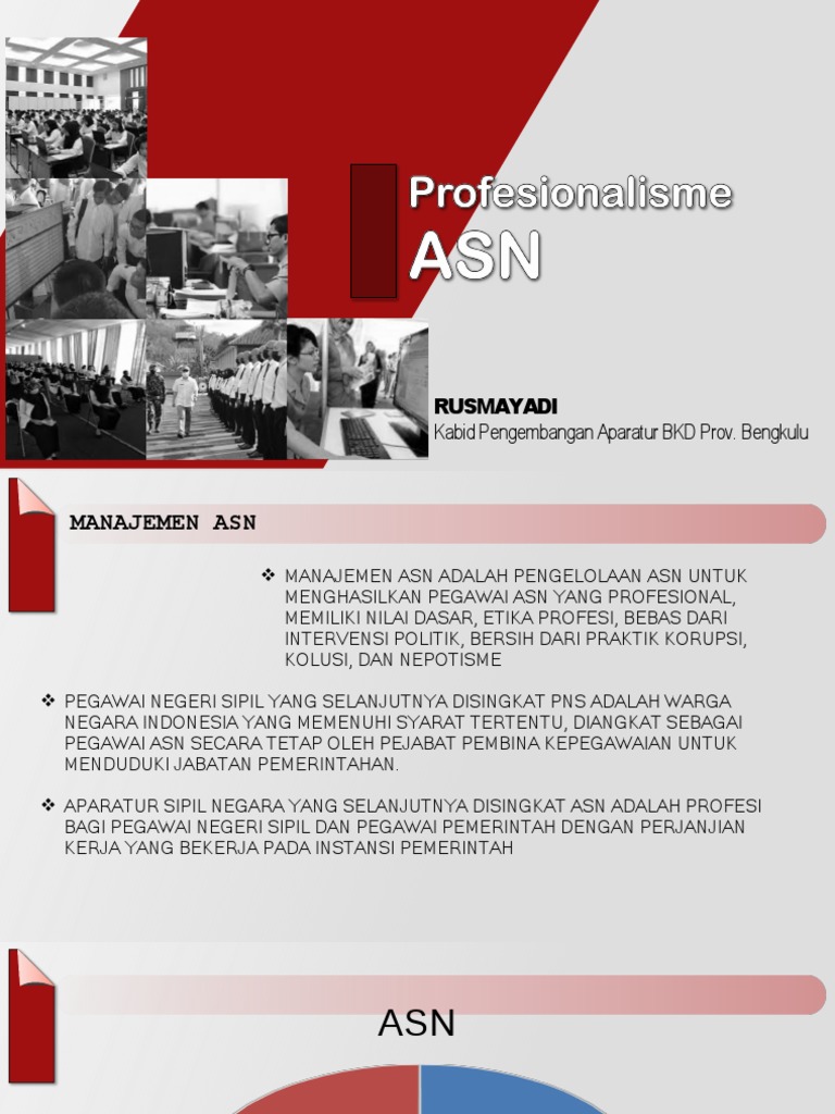 Profesionalisme ASN | PDF