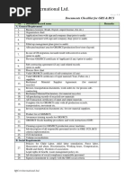 ISCC PLUS - Checklist 1 | PDF