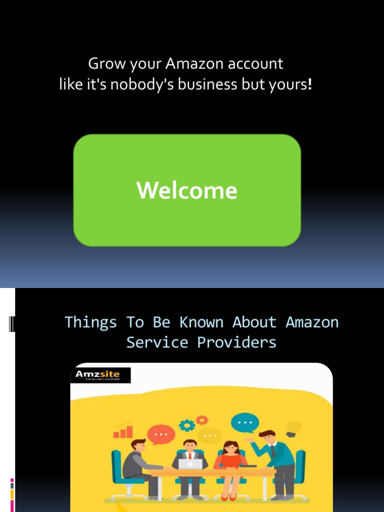 Things To Be Known About Amazon Service Providers | PDF | Business