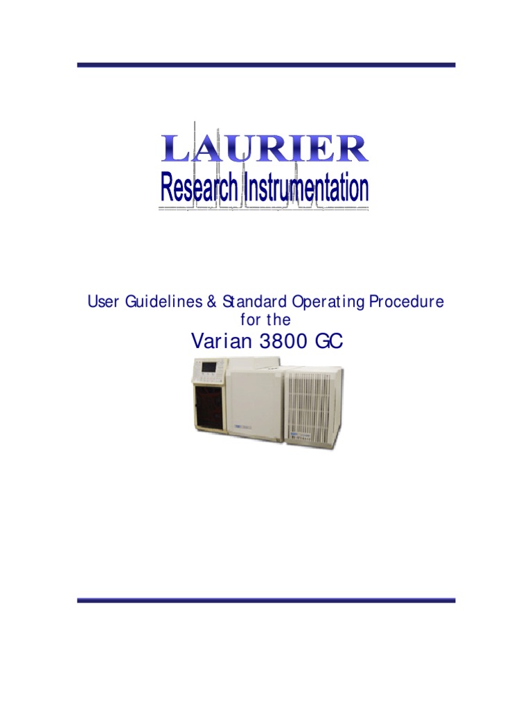 Varian GC | PDF | Gas Chromatography | Chromatography