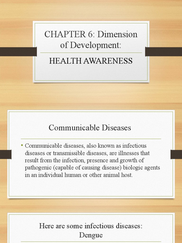 CHAPTER 6: Health Awareness NSTP | PDF | Influenza | Blood Pressure