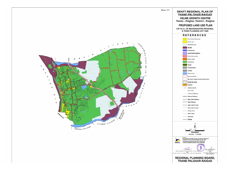 Thane Land Plan - 1 | PDF