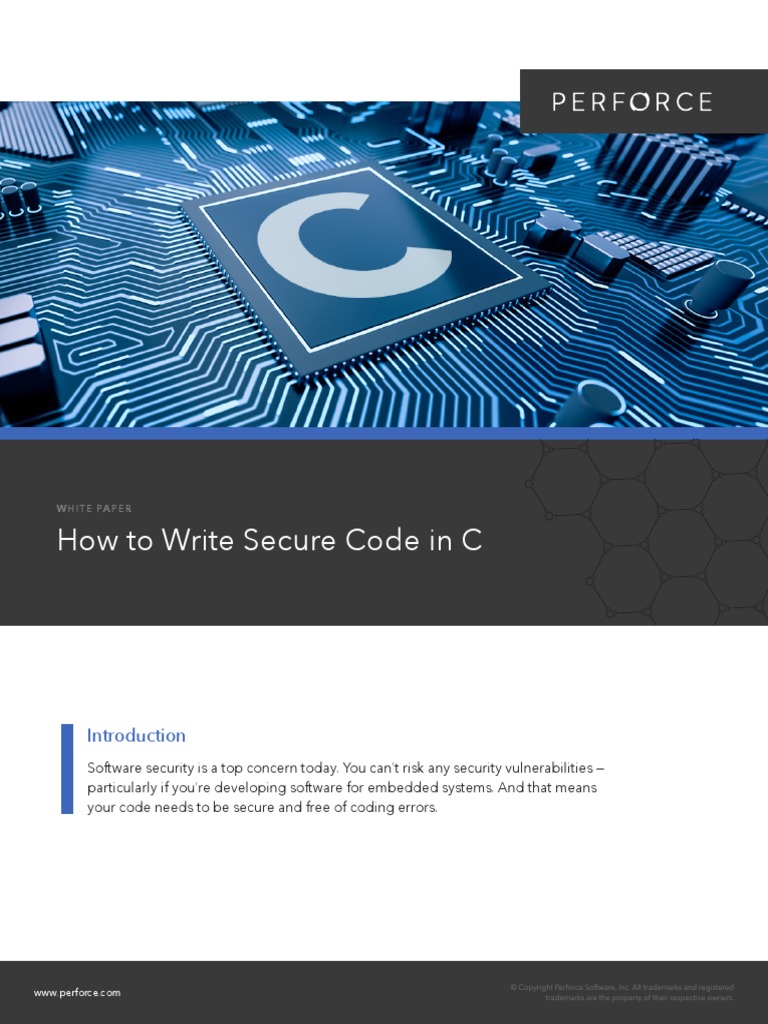 How To Write Secure | PDF | Pointer (Computer Programming) | Vulnerability (Computing)