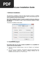 RDWorksV8 DetailedSoftwareInstallation | PDF | Installation (Computer Programs) | Computer File