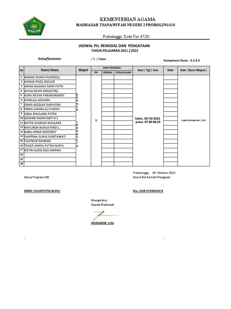 Jadw, PH, Remd.,pengyn 9i | PDF
