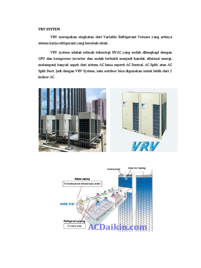 VRV System | PDF