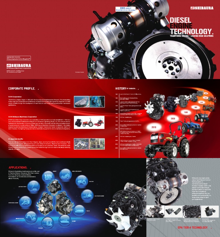 Shibaura Diesel Engine Catalog | PDF