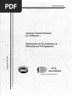 Navy METCAL Calibration Overview | PDF | Calibration | Metrology