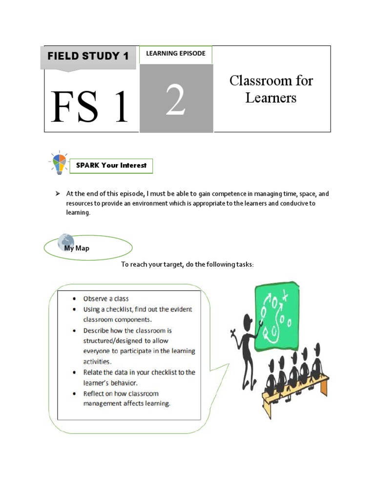 FS 1 Episode 2 | PDF | Classroom Management | Classroom