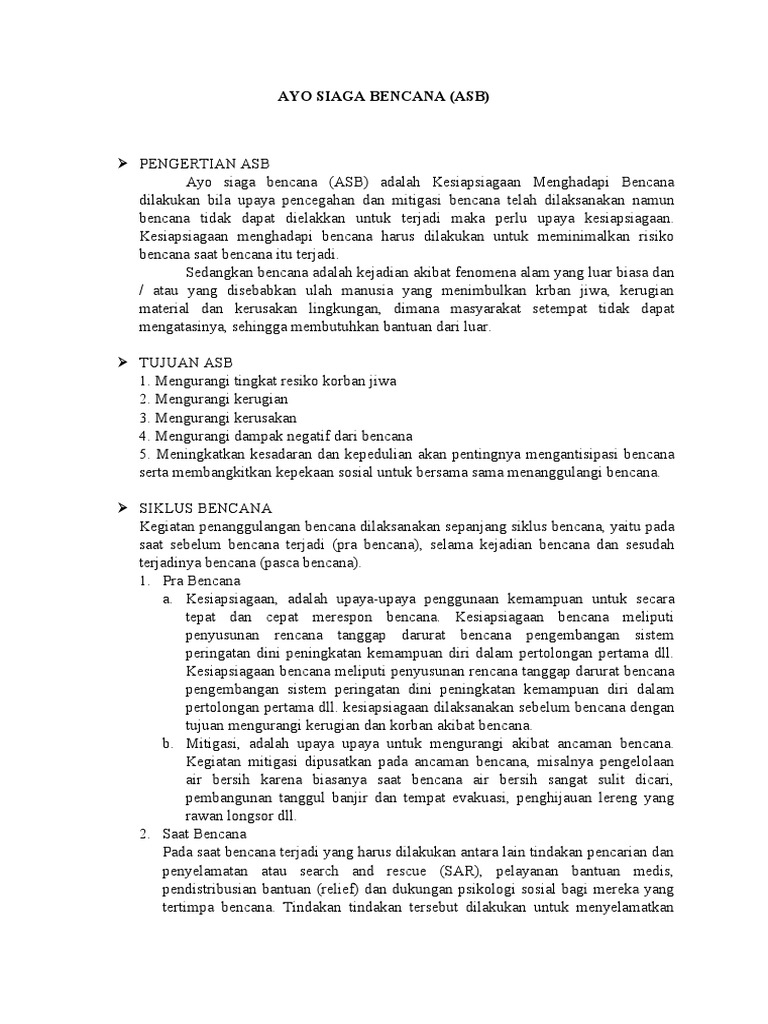 Materi Asb PMR | PDF