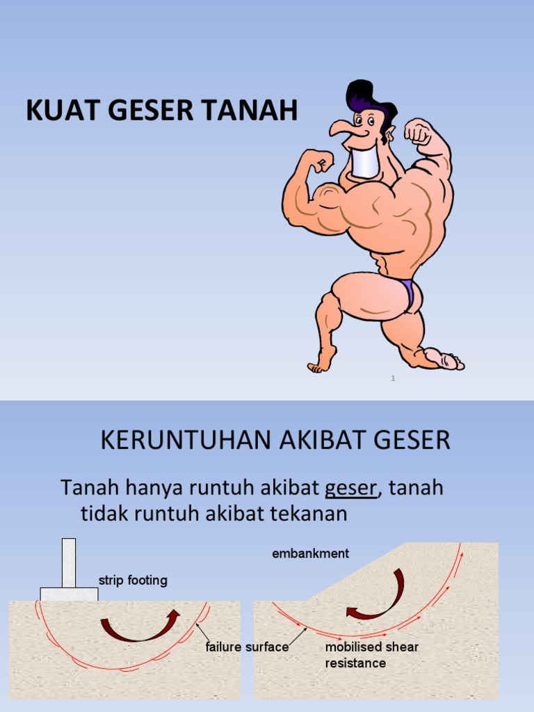 Materi 4 - KUAT GESER TANAH | PDF