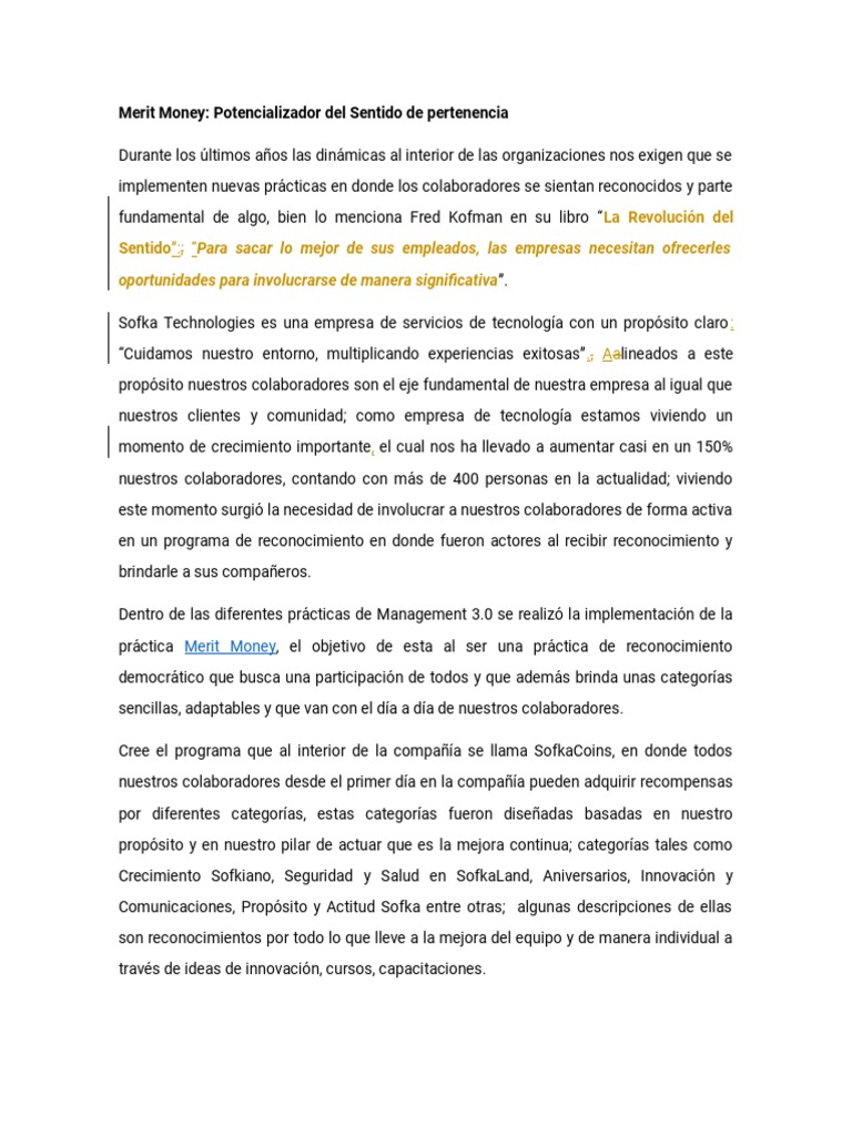 Articulo 1 Merit Money | PDF | Innovación