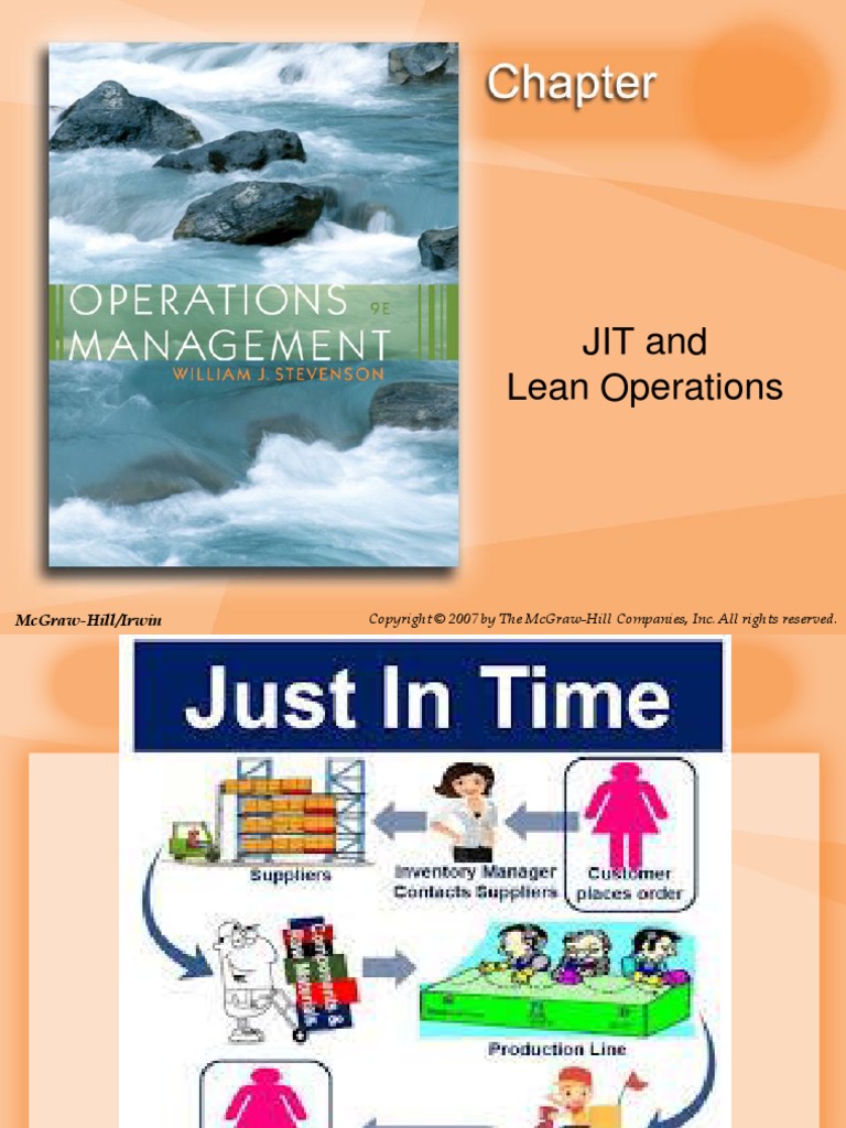Jit and Lean Operations: Mcgraw-Hill/Irwin | PDF | Lean Manufacturing ...