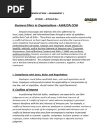 Amazon Code of Business Conduct and Ethics | PDF