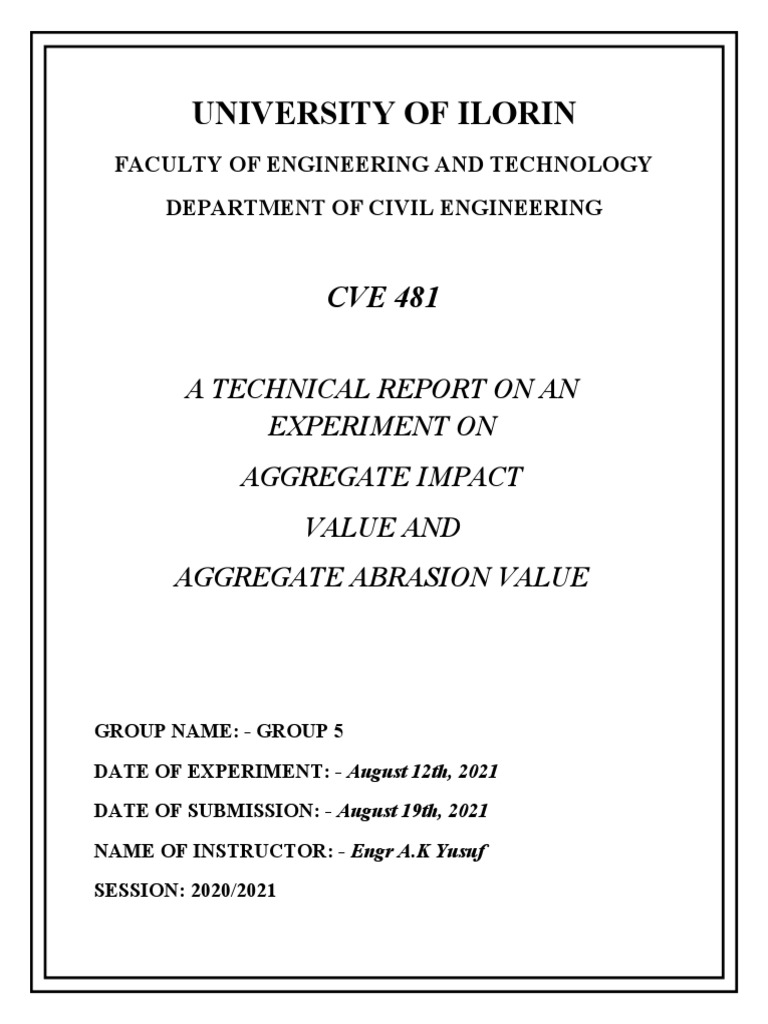 Cve481 Aav & Aiv | PDF | Construction Aggregate | Road Surface