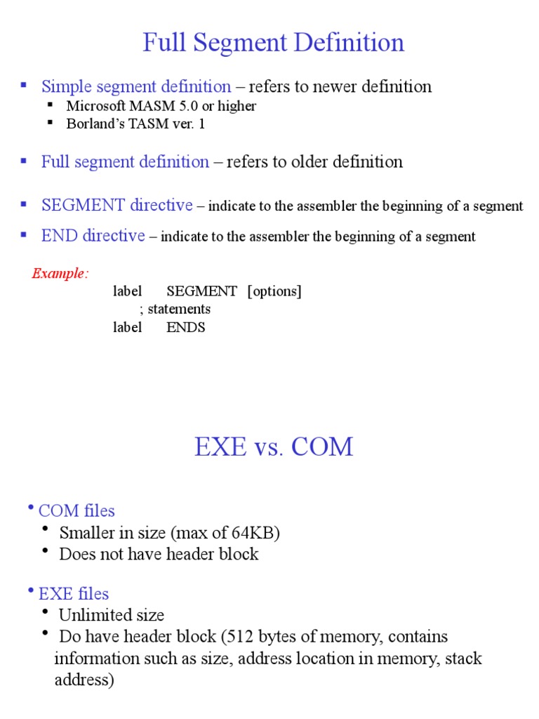 Full Segment Definition | PDF