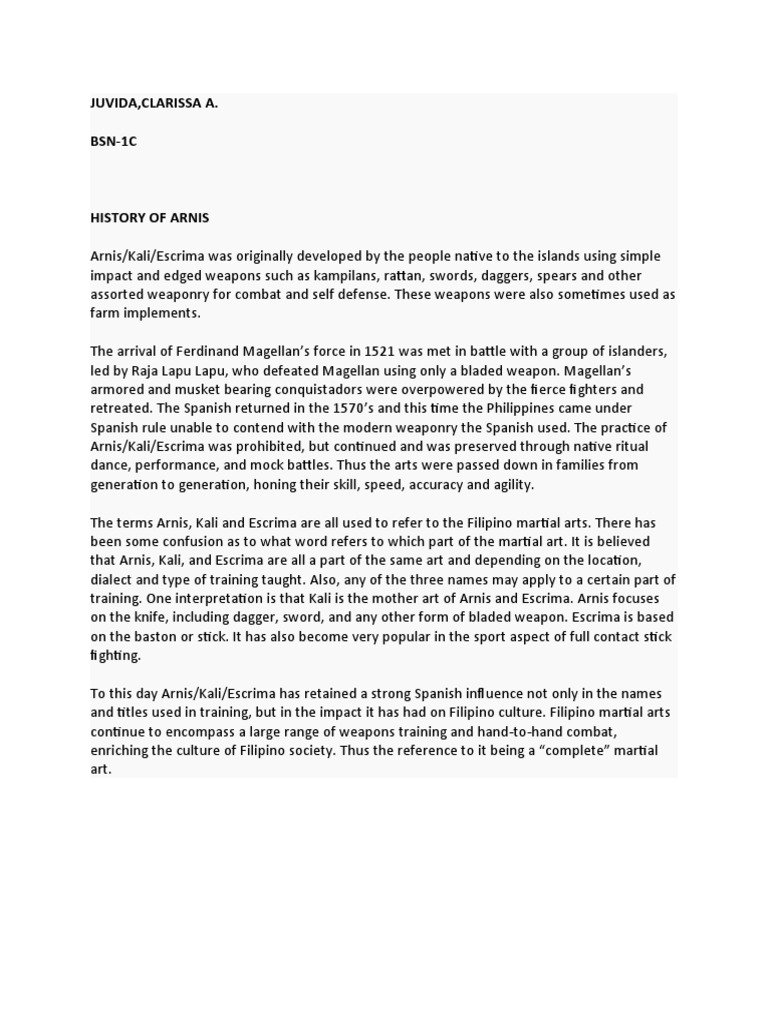 Juvida, Clarissa A. BSN-1C | PDF | Philippines