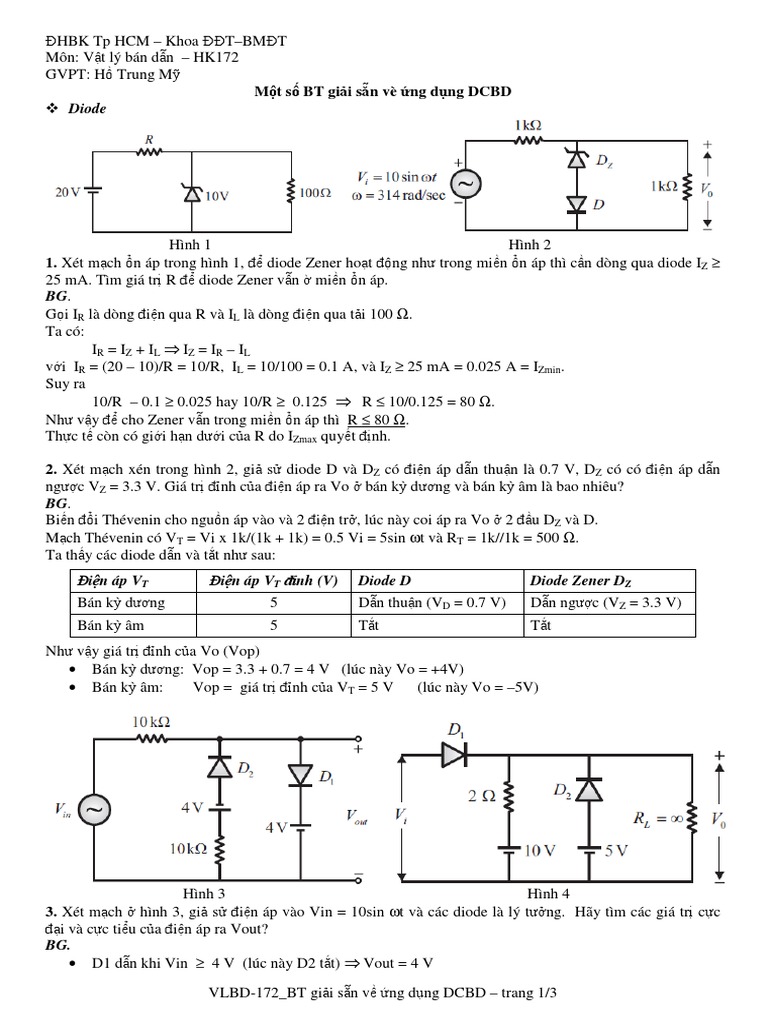 BTTH VLBD Fulll Diode BJT Jfet Mosfet | PDF