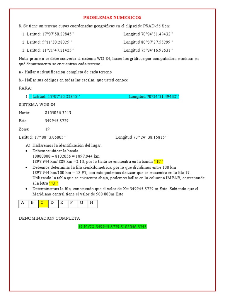 Problemas Numericos | PDF