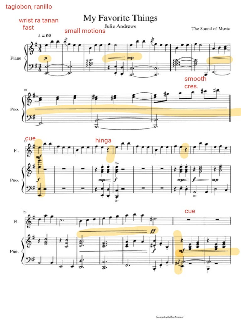 My Favorite Things | PDF