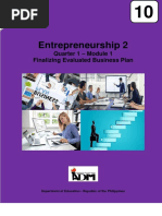 g9 Entrep 1st Quarter | PDF | Entrepreneurship | Feasibility Study
