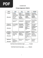 Asia Through Geography Rubric | PDF | Rubric (Academic) | Communication