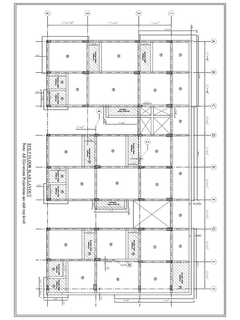 Stilt Floor Slab Details Final 19.07.2021 | PDF