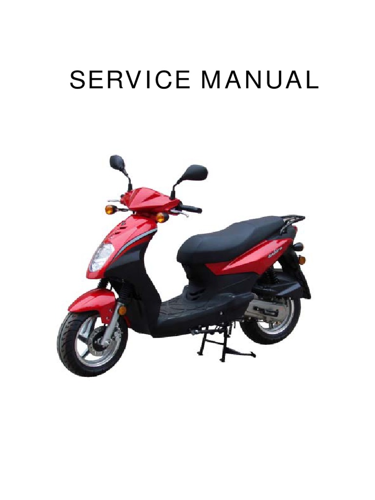 SYM Orbit 2 Service Manual Guide | PDF | Carburetor | Electrical Connector