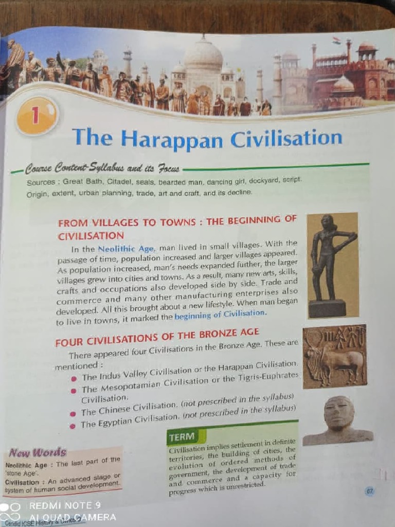 L-1 Harappan Civilization IX | PDF