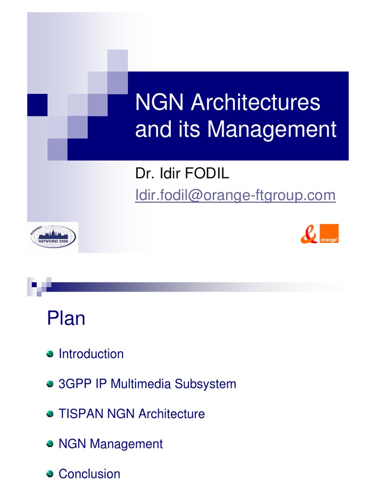 NGN Architectures | PDF | Ip Multimedia Subsystem | Session Initiation Protocol