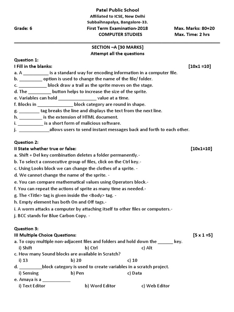 6-Comp Studies | PDF | Computer File | Html