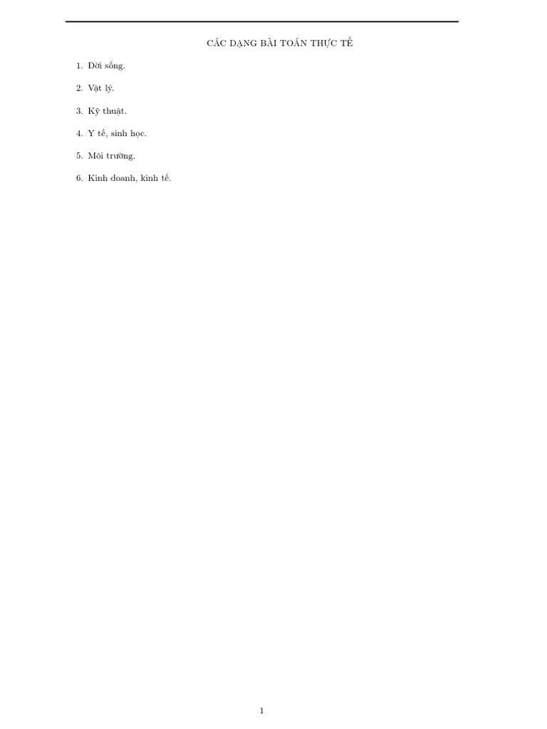 Dang BT GT1 Co Ban | PDF