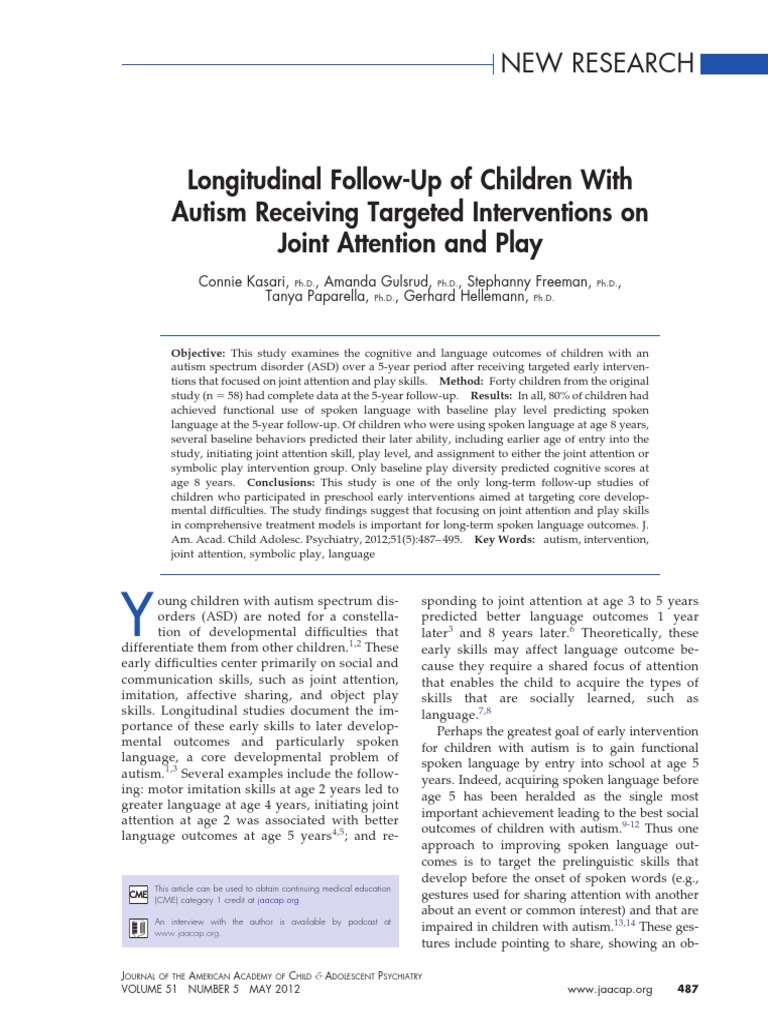 Jasper 2 | PDF | Autism Spectrum | Autism