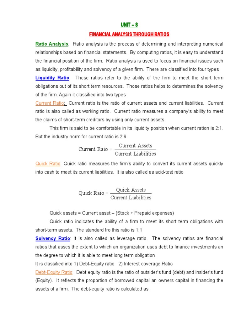 Business Economics Unit-5 - 2128 | PDF | Debt | Equity (Finance)